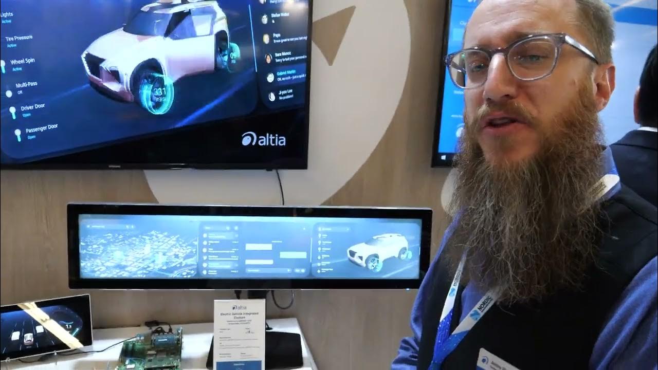 Altia user interface designs at Embedded World 2023 #ew23 - YouTube
