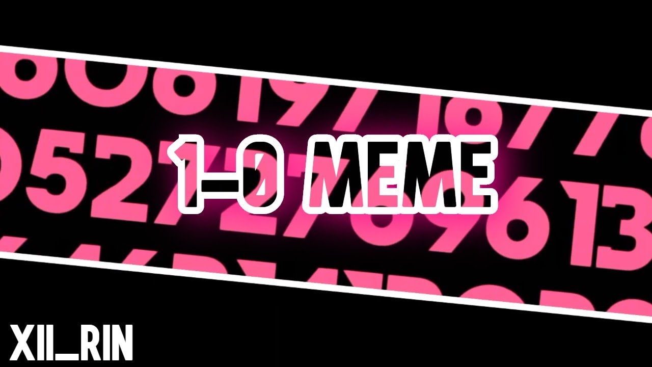 1-0 meme { gacha club } - YouTube