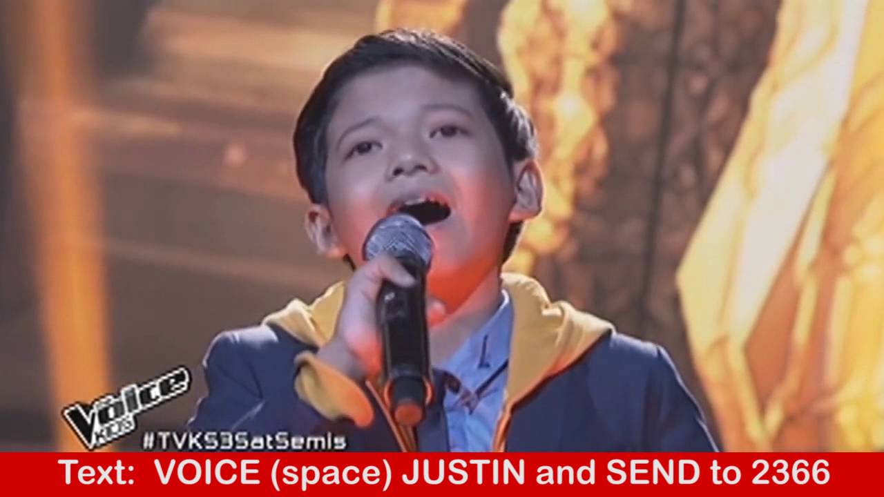 Justin Alva: The Voice Kids 3 Grand Finalist #kampkawayan - YouTube