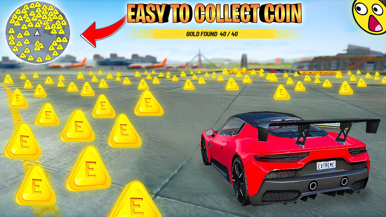 Easy To Collect Coin | Extreme Car Driving Simulator New Update 2025 ...