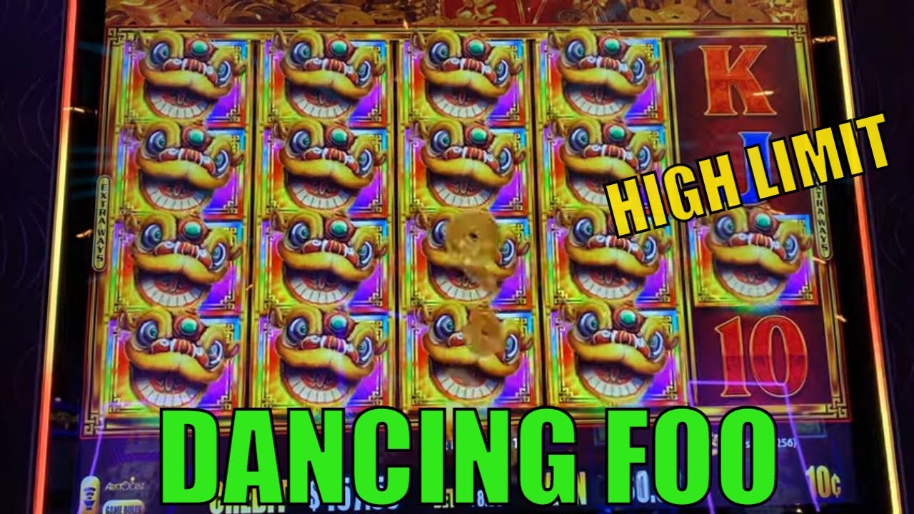★WOW ! I LOVE HIGH LIMIT SLOT CHALLENGE ON FREE PLAY★DANCING FOO Slot ...