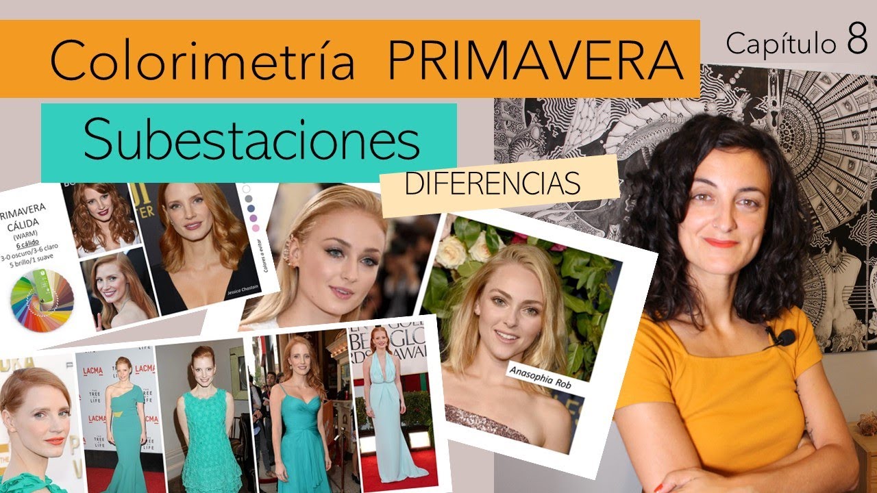 8 ColorimetrÍa Primavera Subestaciones CÁlida Clara Y Brillante