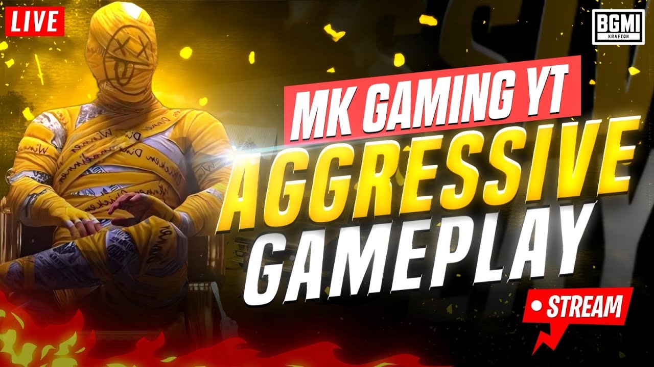 MK GAMING YT AGGRESSIVE GAMEPLAY #MKGAMINGYT #BGMI #TELUGUSTREAMER ...