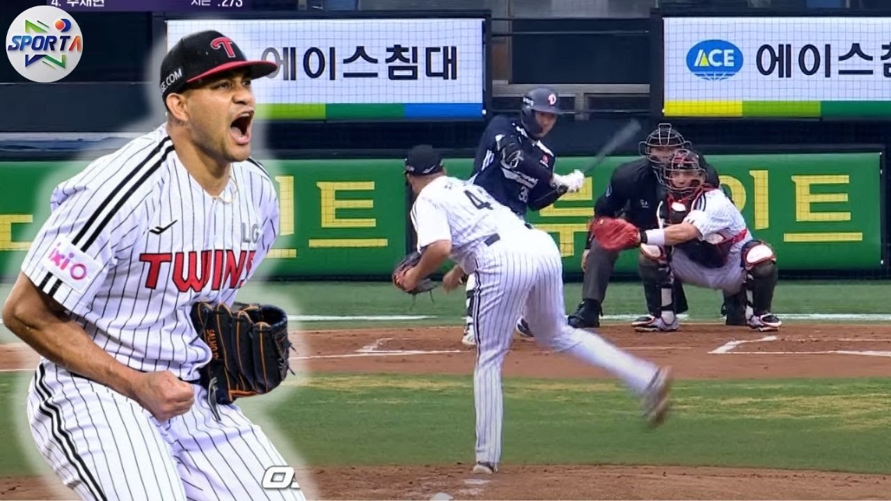 페디-하트 잇는 KBO리그 생태계 파괴자 등장하다...65억 포수의 감탄 “153km 싱커, 변화무쌍하다” #lg트윈스 - YouTube