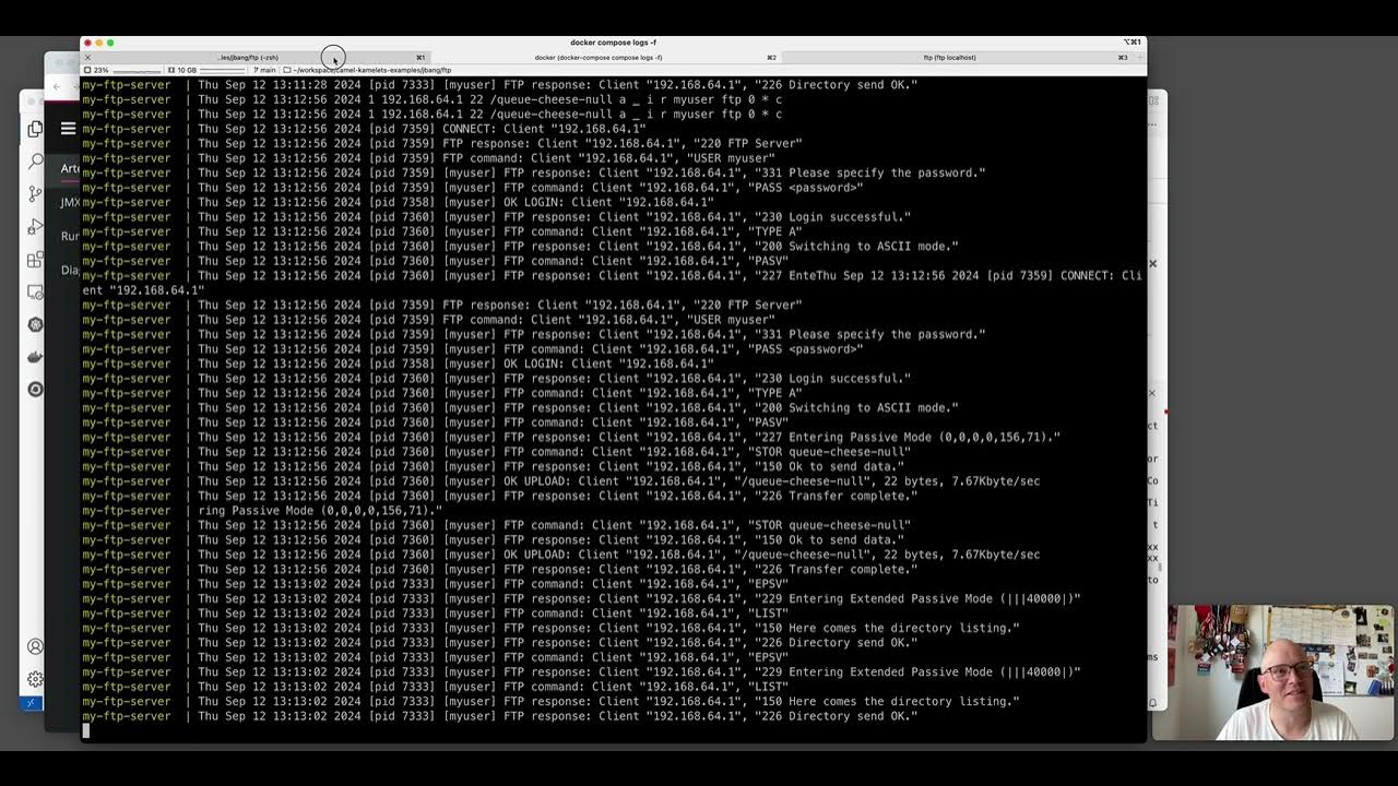 Apache Camel integration with ActiveMQ to FTP - YouTube