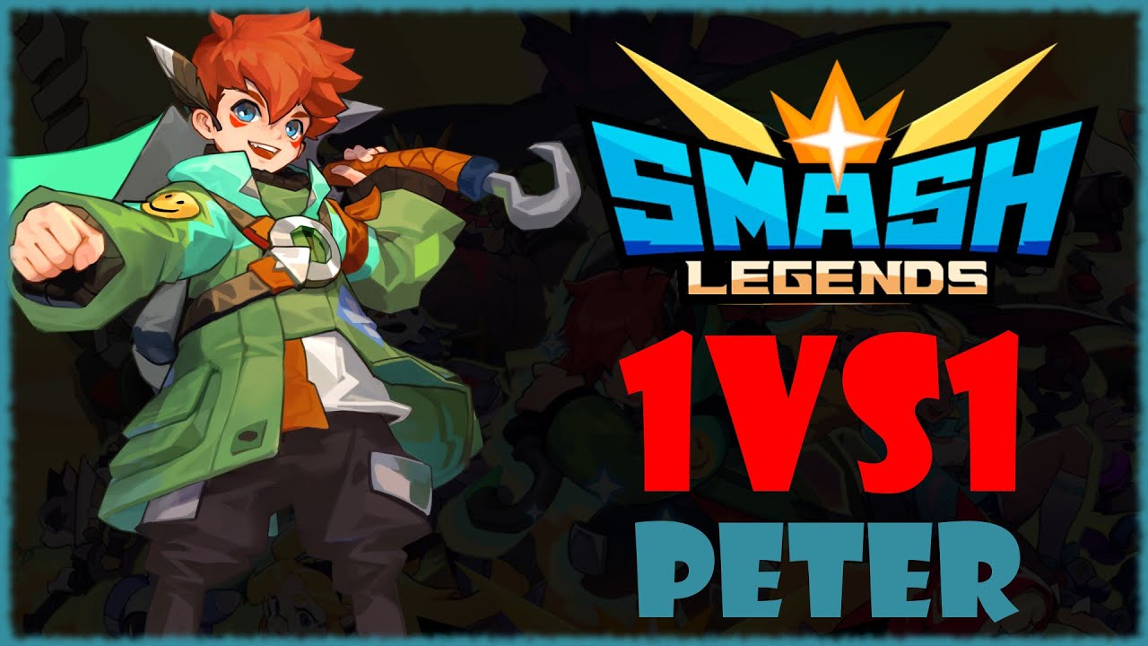 SMASH LEGENDS PETER DUELO 1VS1 | GAMEPLAY ESPAÑOL 3 PARTIDAS DUEL 1V1 ⚔ ...