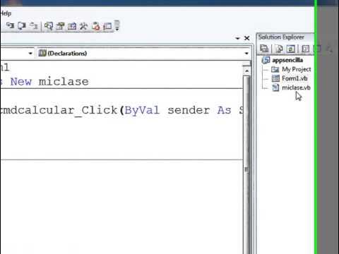 Visual Basic POO - YouTube