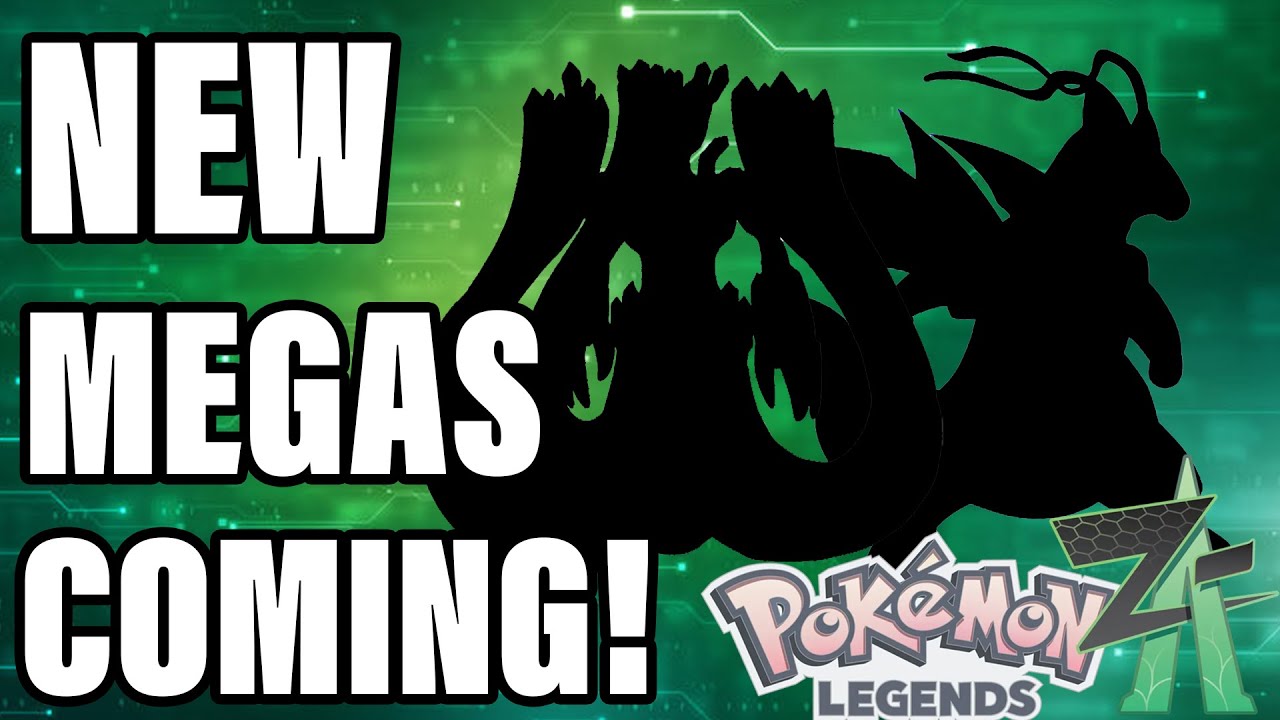 TOP 10 NEW MEGAS COMING IN POKEMON LEGENDS ZA - YouTube
