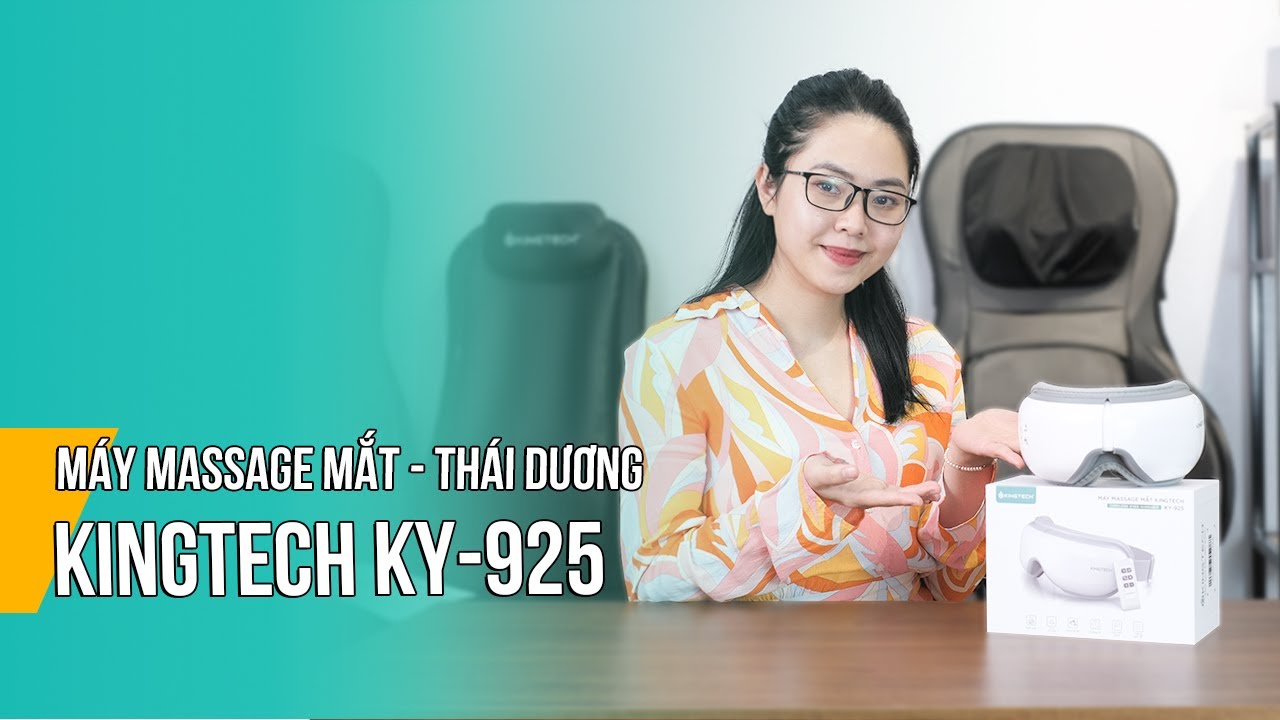 Máy Massage Mắt KINGTECH KY-925: Lựa Chọn Tuyệt Vời Cho Đôi Mắt Luôn Khoẻ Đẹp - YouTube