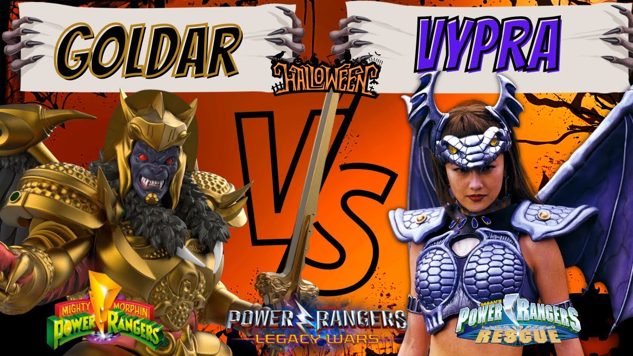 Power Rangers Legacy Wars | Goldar Vs Vypra Gameplay | Halloween ...