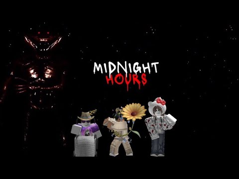 PLAYING A HORROR GAME ON ROBLOX !!! | Midnight Hours - YouTube