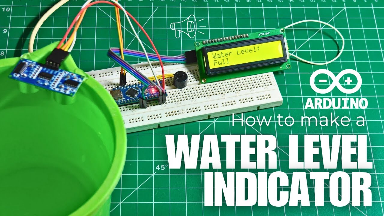 How to Make a WATER LEVEL INDICATOR | Easy tutorial | - YouTube