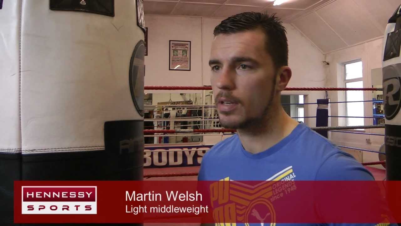 Martin Welsh talks about being on the DeGale undercard - YouTube
