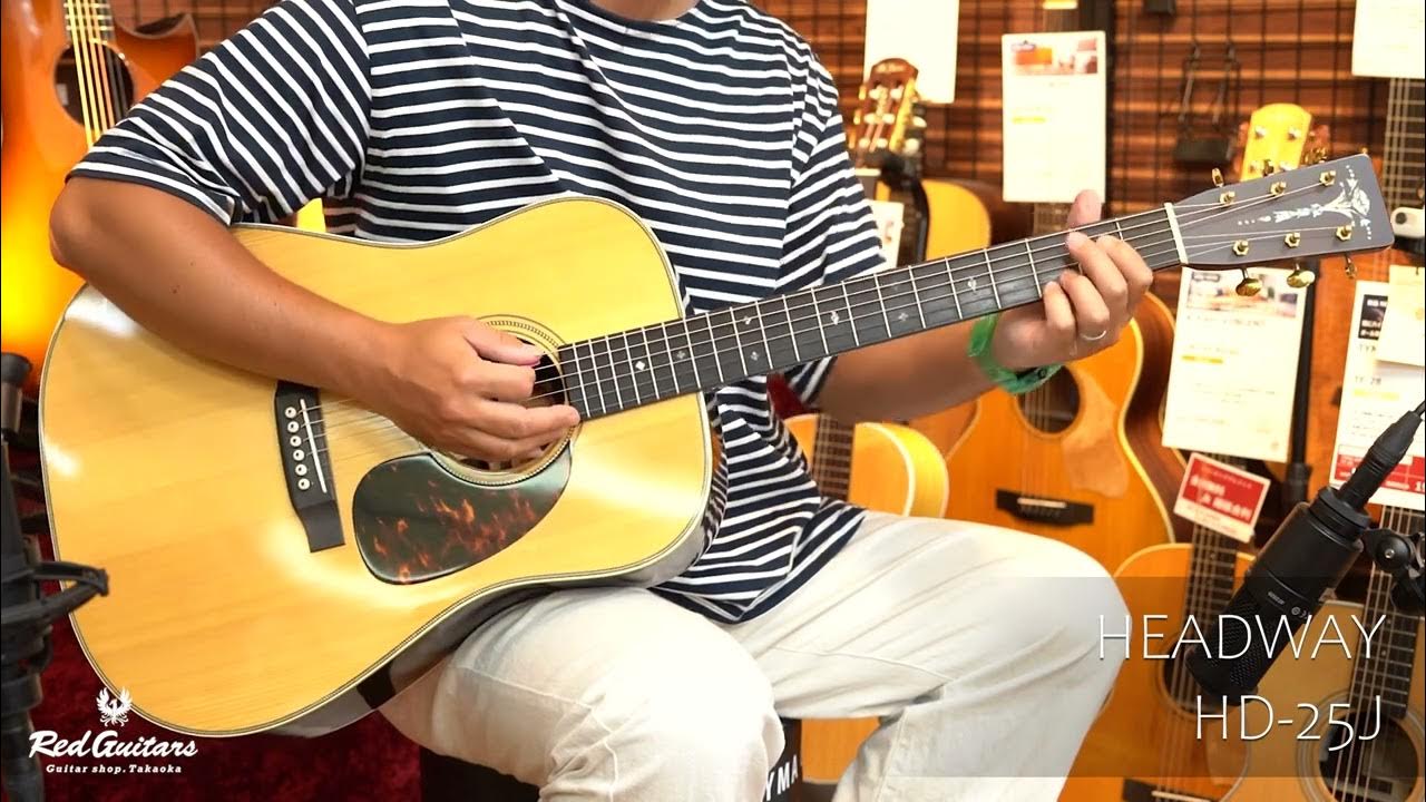 Red Guitars - Headway / HD-25J - YouTube