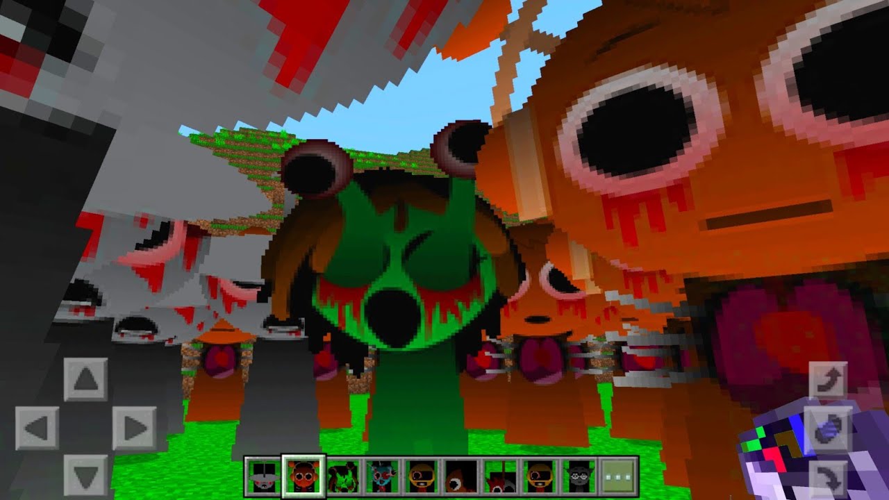 New SPRUNKI Horror Addon in Minecraft - YouTube