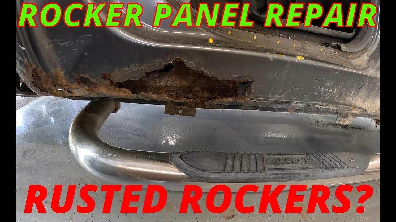 ROCKER PANEL REPAIR - YouTube