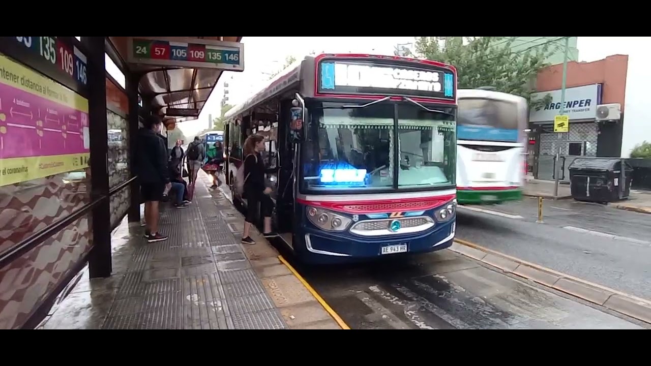 Linea 105 Interno 12 (Ugarte Europeo V OH 1621) - YouTube
