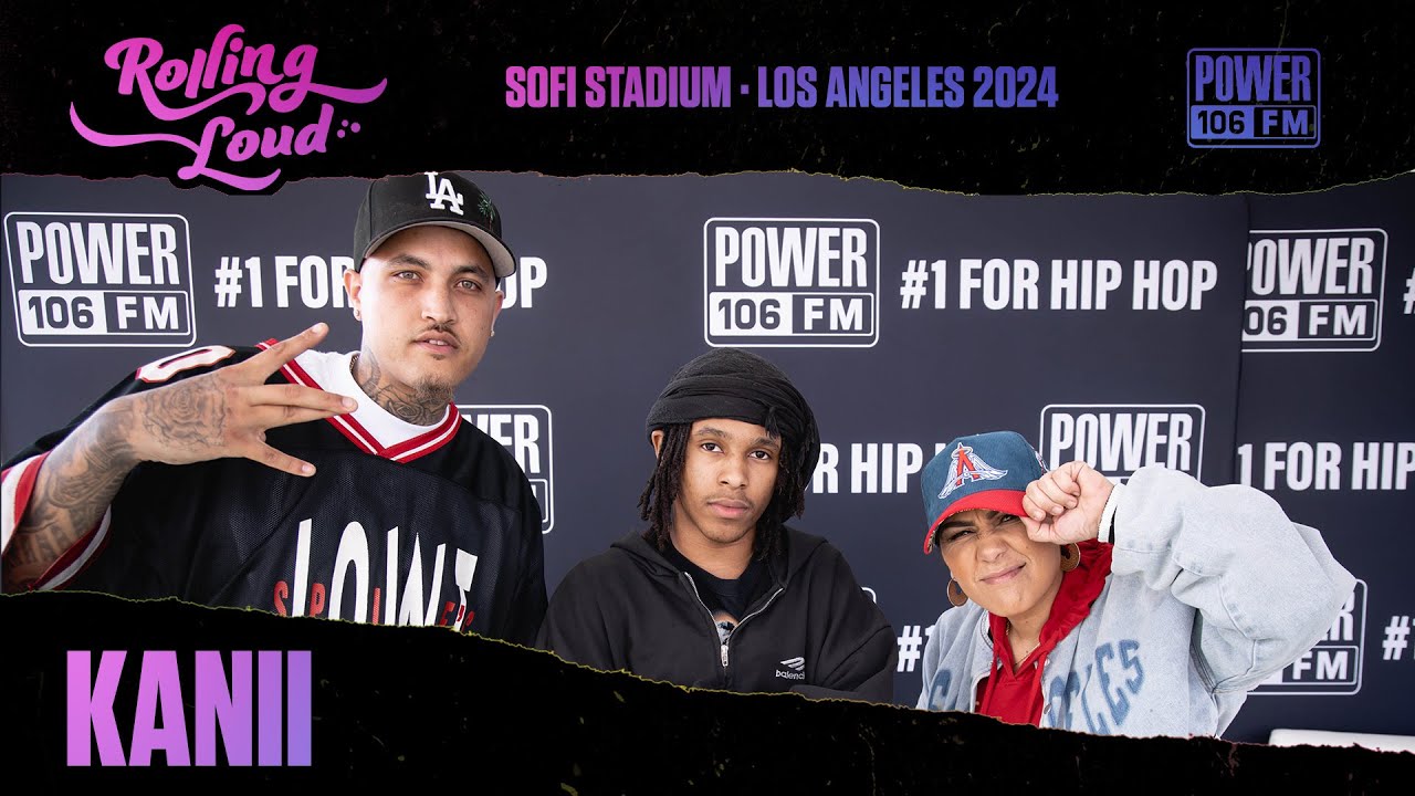 Kanii Backstage Interview At Rolling Loud With Power 106's DJ Carisma ...