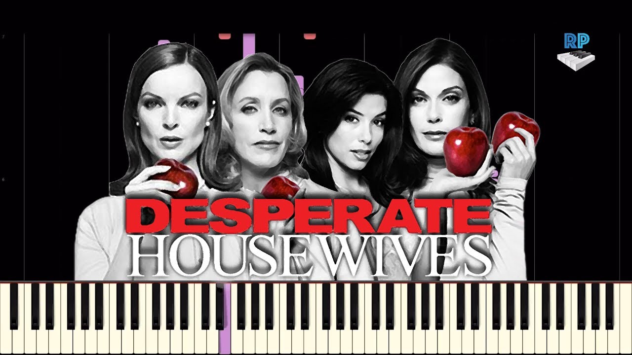 Desperate Housewives - TV Theme - Synthesia Piano Tutorial - YouTube