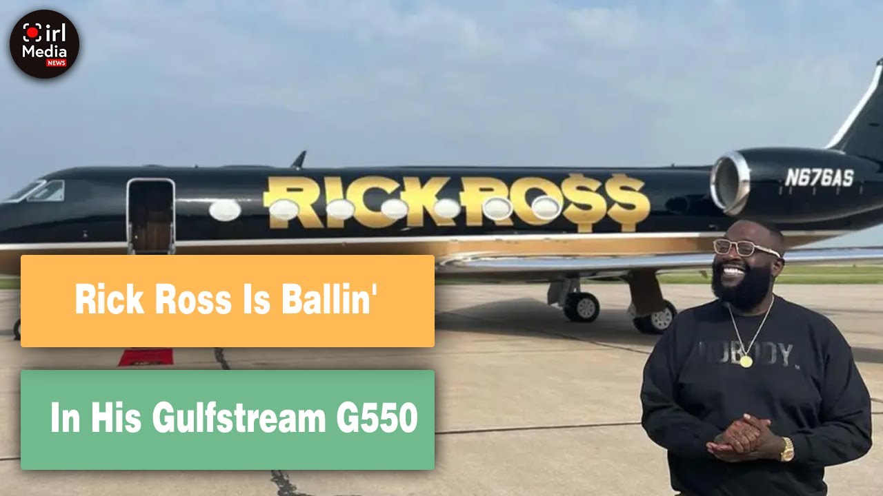 Rick Ross Is Ballin' With His New Gulfstream G550 - YouTube