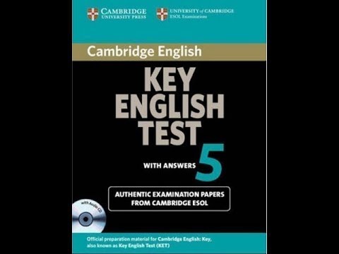 Listening A2 , KET 5, Test 2 , Part 5 - YouTube