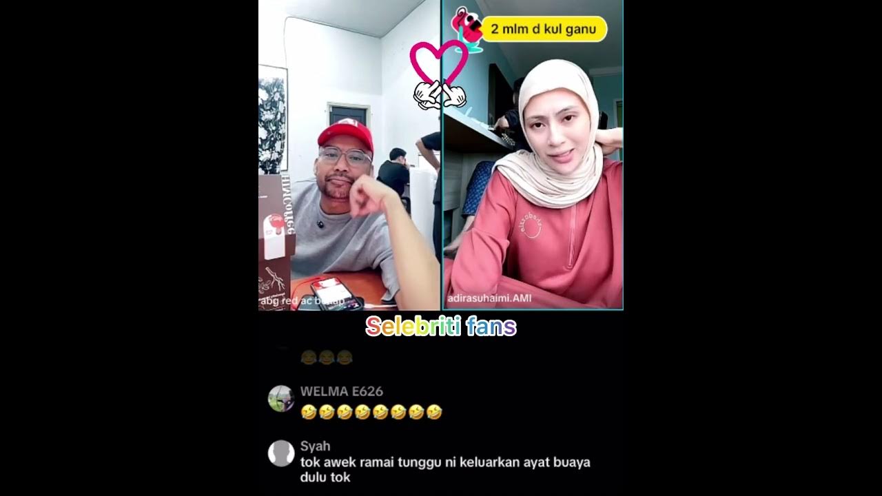 Adira Masuk Live Dato Red Nak Skodeng Dato Red,Dah Tua2 Masih Nak Bercinta🤭 - YouTube