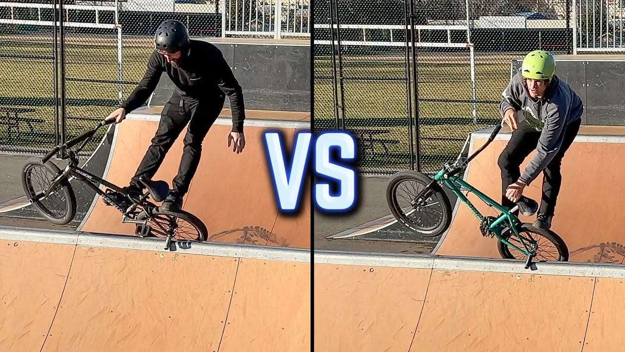 3 Tricks One Attempt Each: Game Of BMX! - YouTube