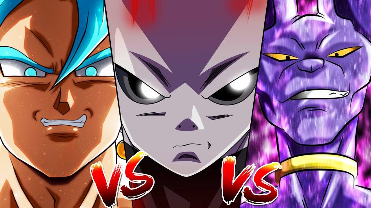 Vegito Vs Jiren Vs Beerus (Dragon Ball Super) - YouTube