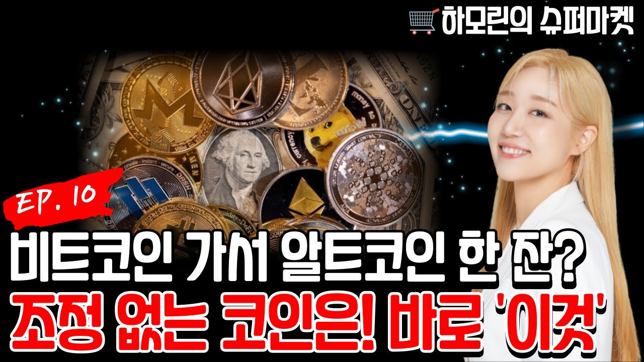 Ep10 비트코인 폭락장 알트코인 매수 한 잔 조정 없는 코인은 바로 이것 │ 알트코인 비트코인 이더리움 리플