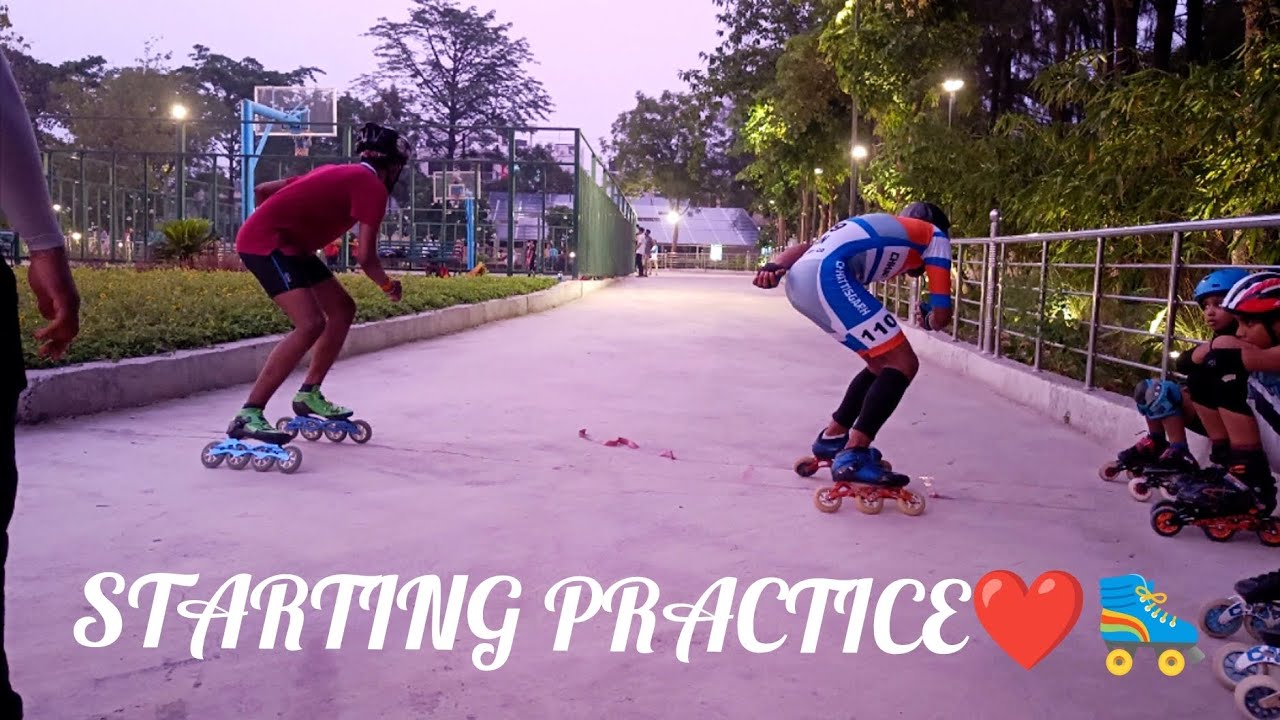 STARTING PRACTICE ️🛼.... - YouTube
