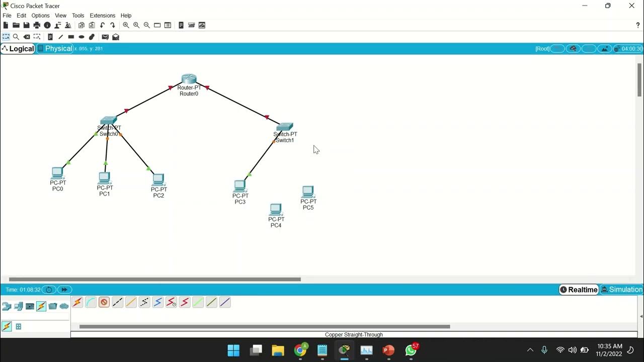 Subnetting Menggunakan Cisco Packet Tracer - YouTube