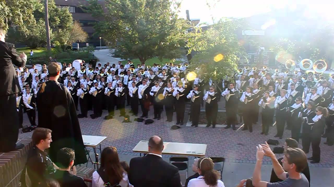 UCF Marching Knights - Warm Up 11/3/11 - YouTube