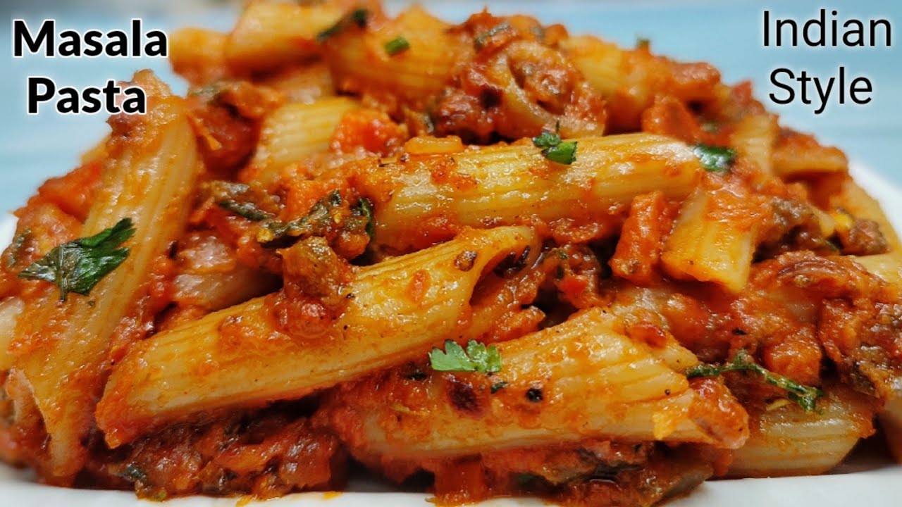 Indian Style Masala Pasat || Masala Pasta || Desi Style Masala Pasta ...