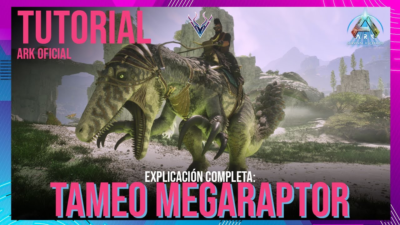 COMO TAMEAR AL MEGARAPTOR Y SUS HABILIDADES, EXPLICACIÓN COMPLETA - YouTube