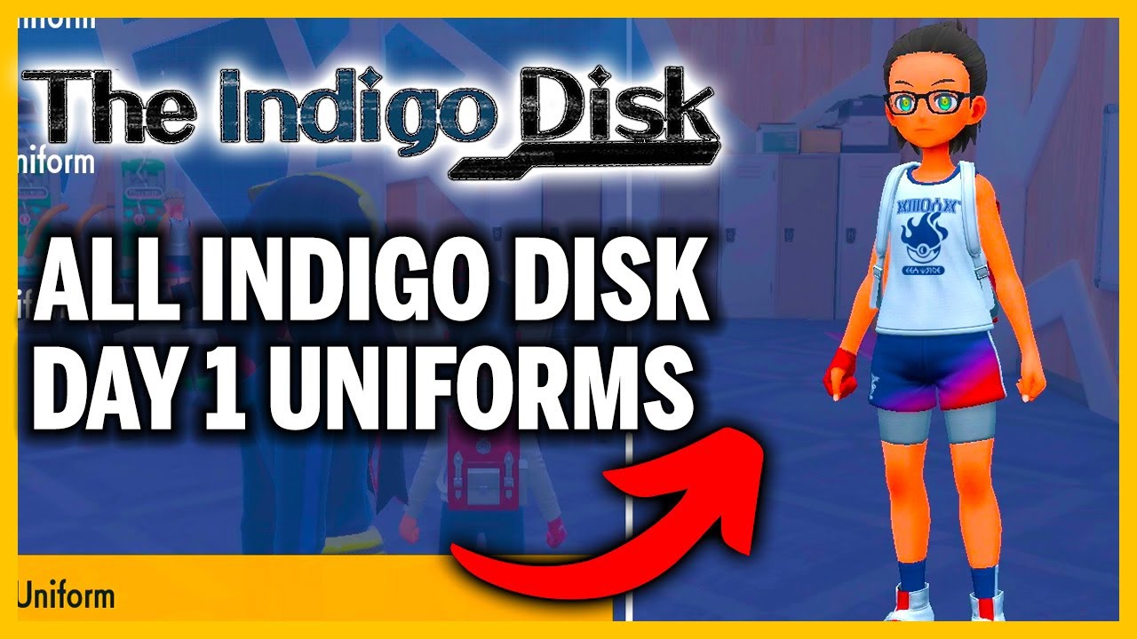 Day 1 Uniforms Showcase: Fashion in Pokémon SV Indigo Disk! - YouTube