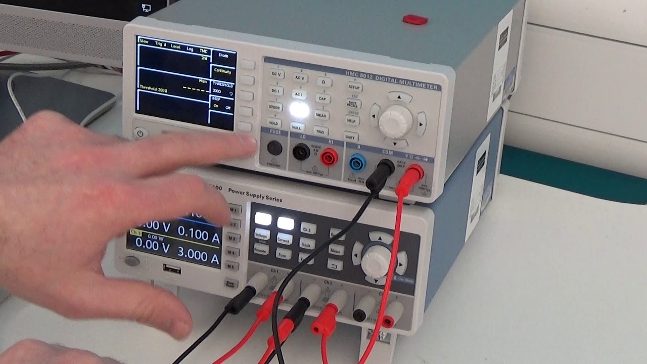 Continuity using the multimeter - YouTube