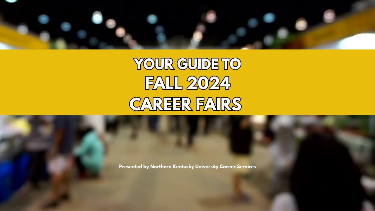 2024 Fall Career Fairs Promotion - YouTube