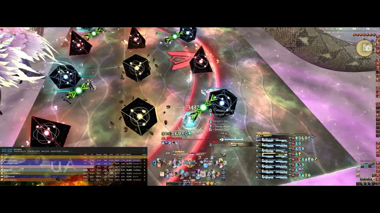 FFXIV: EW - Unreal - Pandaemonium (Savage) P12s - Pallas Athena (PLD ...