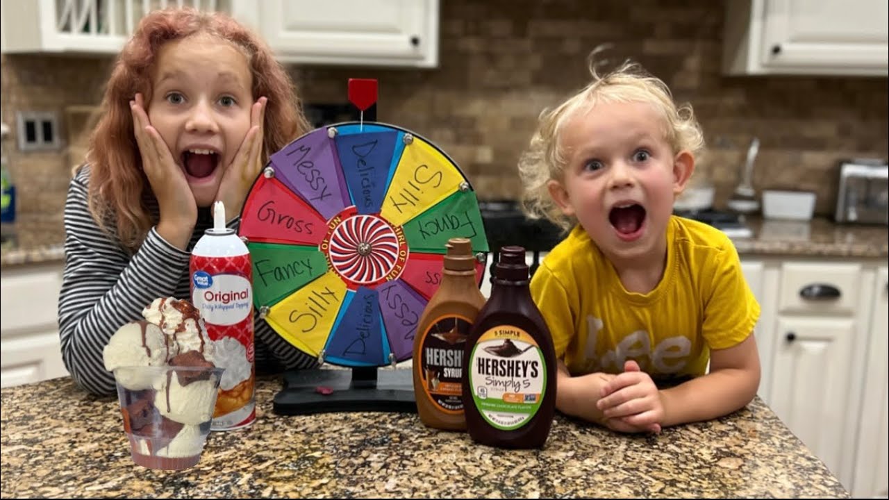 Who gets Pied? SuRPRiSe Ingredient Ice Cream Challenge Funny - YouTube