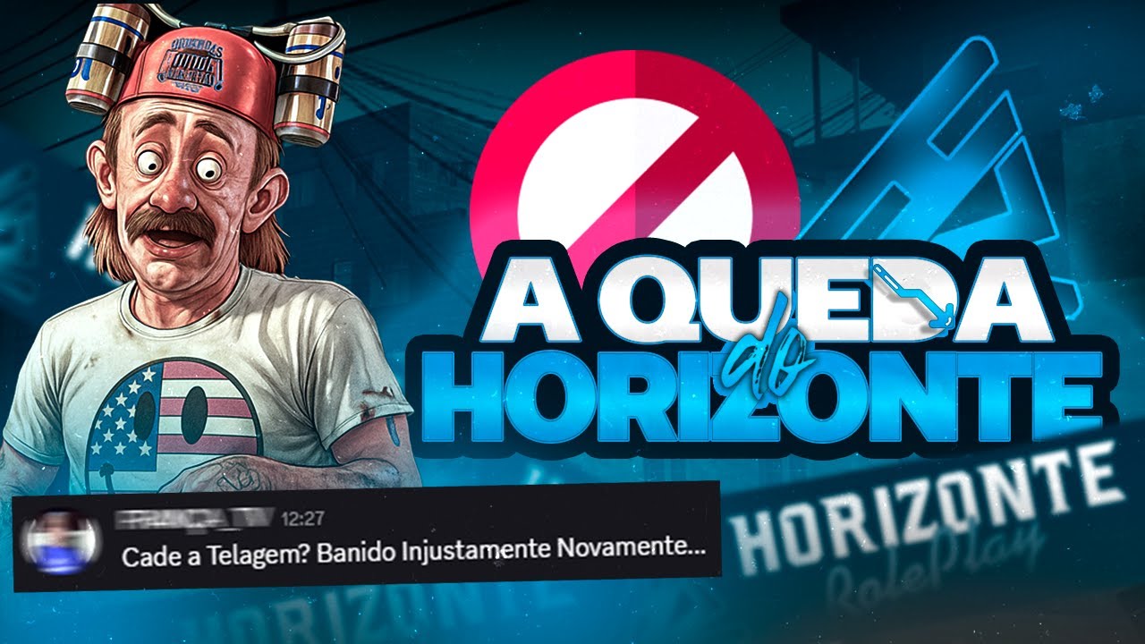 OQUE TA ACONTECENDO? A TRISTEZA QUEDA DO HORIZONTE RP FALEI TODA ...