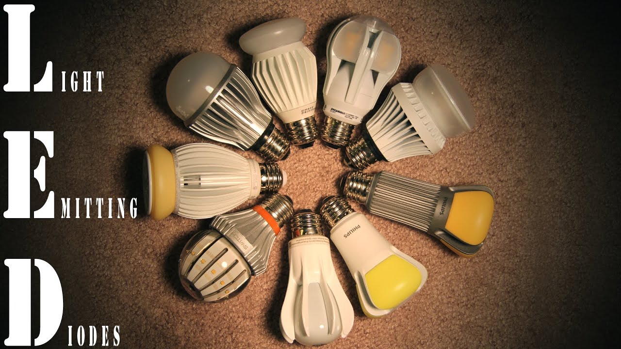 LED Light Bulb Collection - YouTube