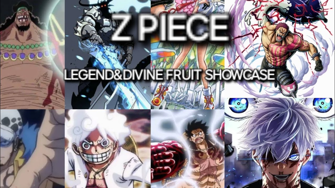 [Z Piece] All Legend&Divine showcase - YouTube