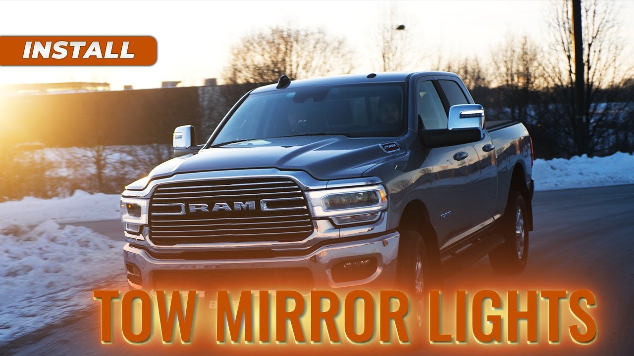 Tow Mirror Marker Lights Installation Guide | 2025 Dodge Ram 1500 & 2023-2024 Dodge Ram 2500/ ...