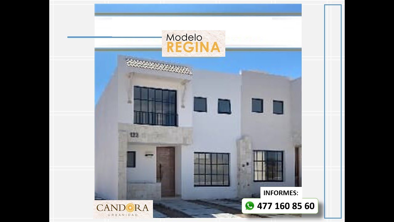 CANDORA URBANIDAD casa modelo Regina (León Gto) - YouTube