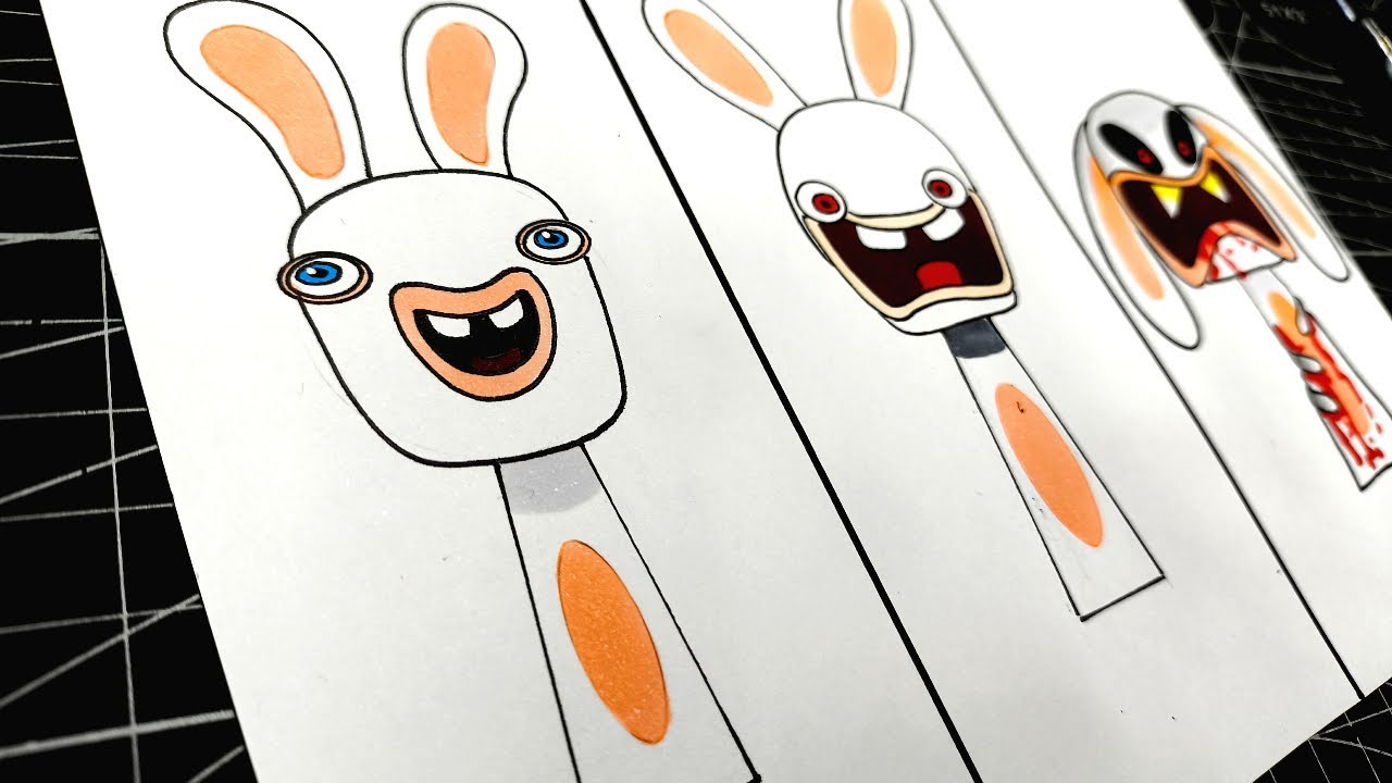 Dibujo All Phases in New Incredibox Sprunki Oc of Rabbid (from Rabbids ...