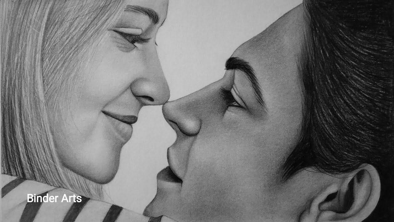 Drawing After Movie - Hardin Scott and Tessa Young | Time-lapse - YouTube