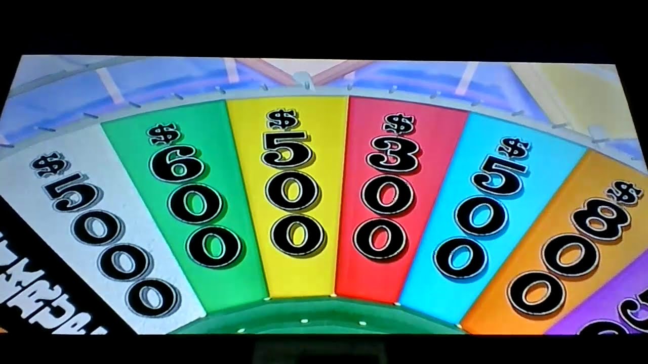 final spin + $1,000,000 Bonus round Wheel of fortune xbox. - YouTube