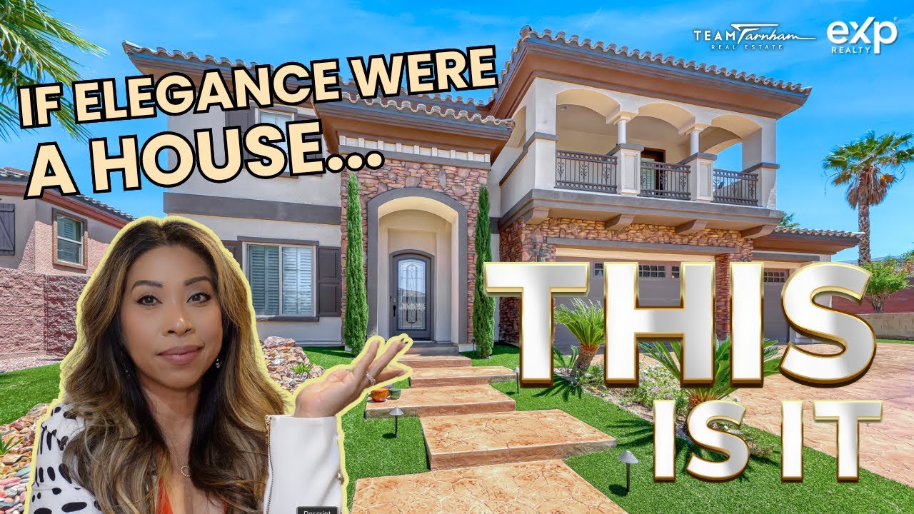 Step Inside This Stunning Henderson Home With A Pool! - YouTube