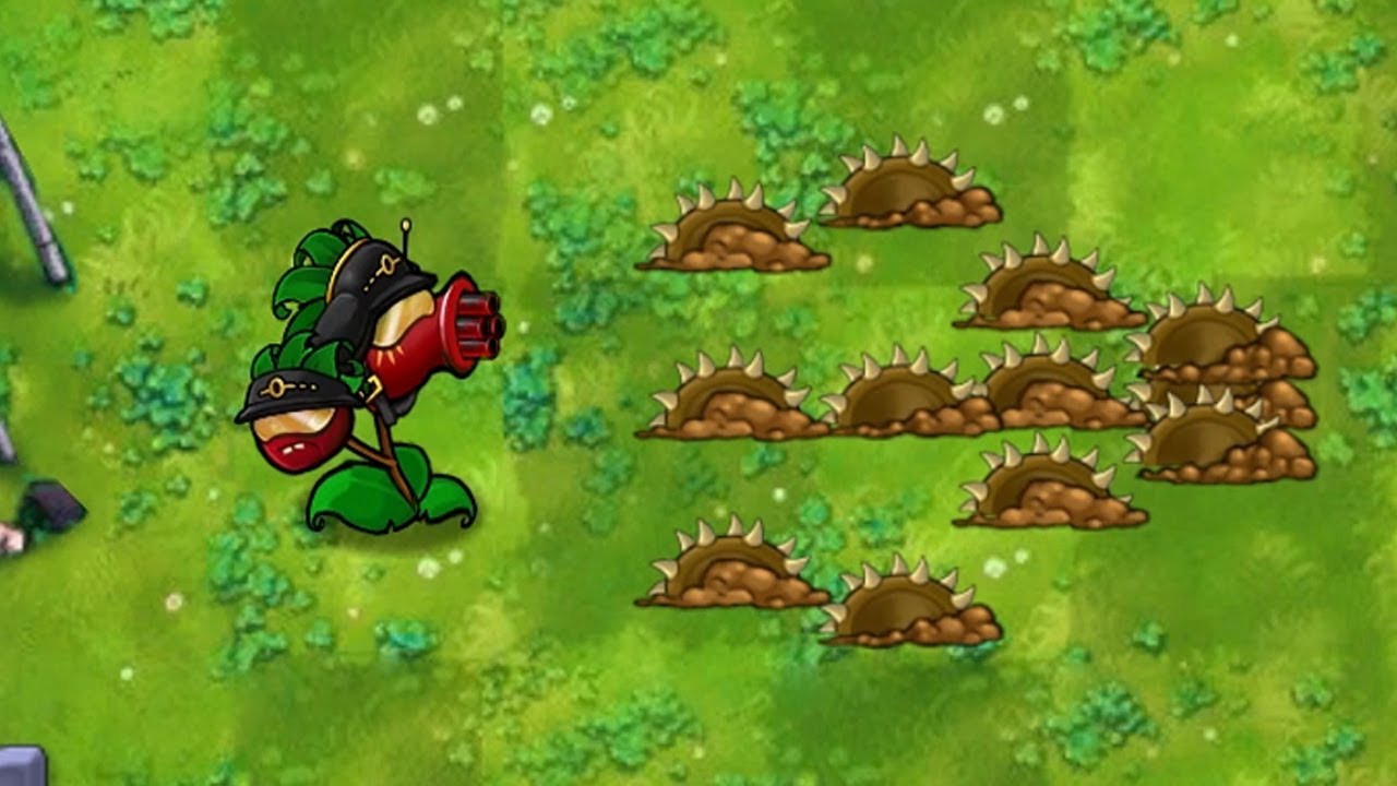 PVZ Fusion - Ultimate Gatling Cherry-bomb use Random Bullets Vs 25 ...