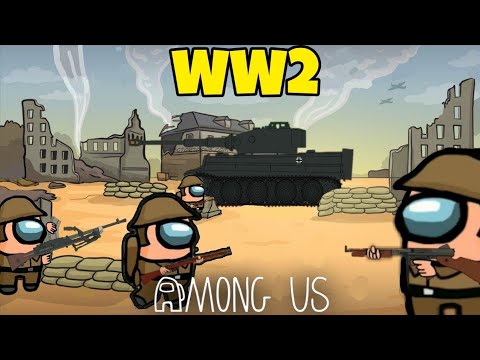 Among us World War 2 Animation - YouTube